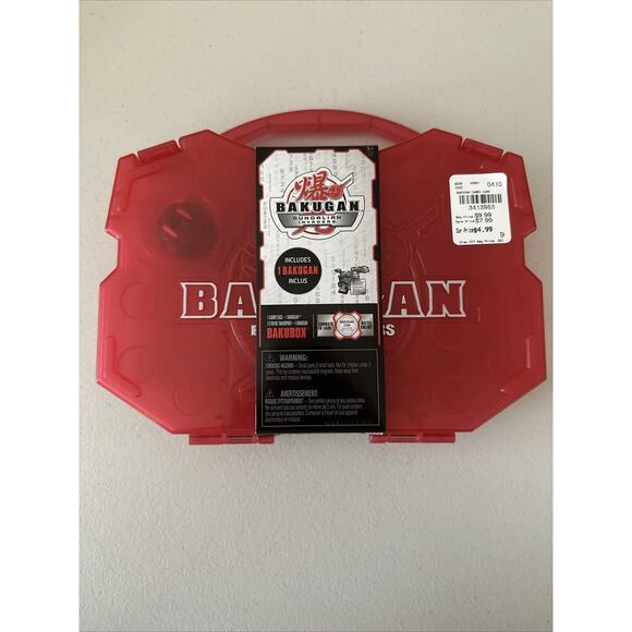 Spin Master | Games | Bakugan Battle Brawlers Red Storage Carrying Case ...